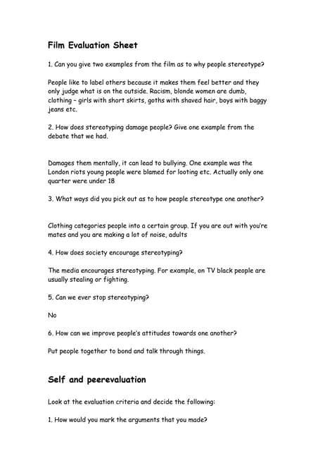 Community%20 film%20 %20sheet1 | PPT