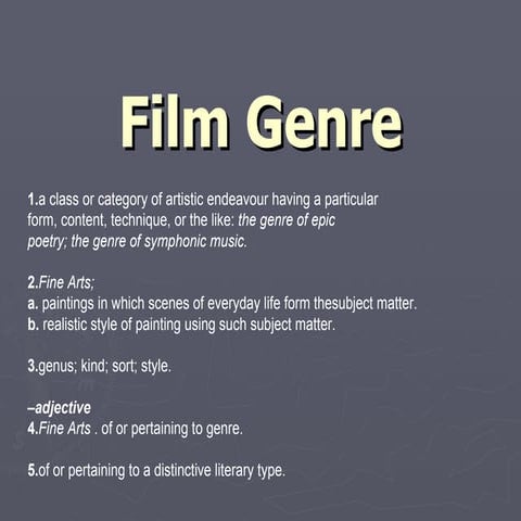 Genre analysis | DOCX