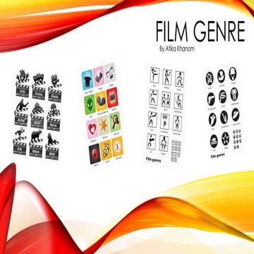Film genre research by Atika K. | PPTX