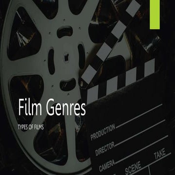 Film Genres.pptx | Movies | Entertainment
