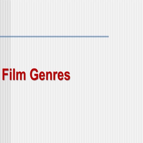 Film Genres.ppt