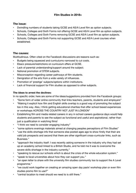 Film language micro elements toolkit and revision mats for analysing ...