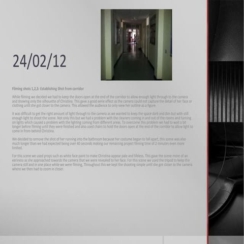 Filming diary | PPT
