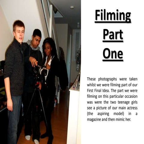 Filming part 1 | PPTX