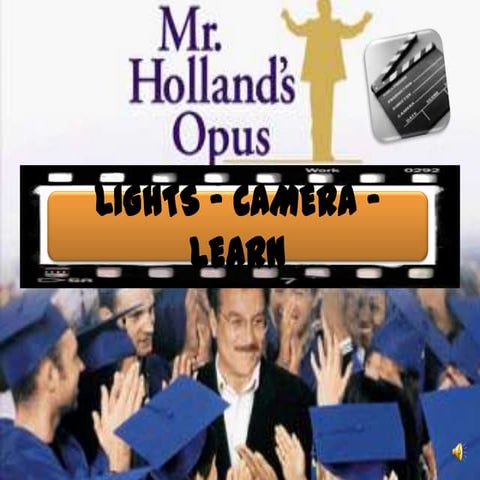 Film lights camera - learn | PPT