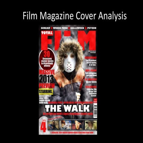 Film magazine cover analysis | PPT