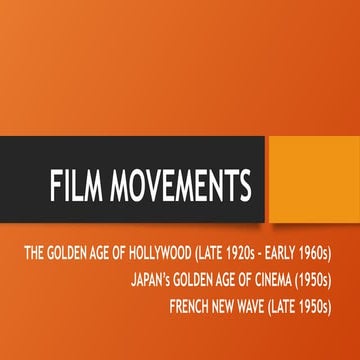 Historical importance FILM MOVEMENTS PART 2.pptx