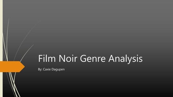 Film analysis and thematic elements | PDF | Movies | Entertainment