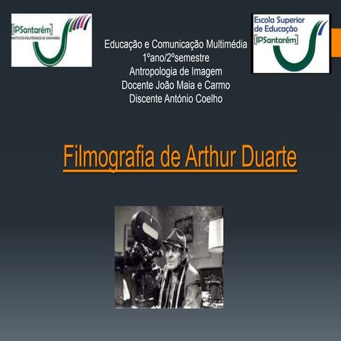 História do cinema portugues | PPTX