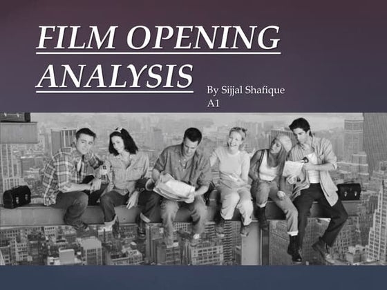 Film opening analysis black swan | PPTX | Video Production | Content Production
