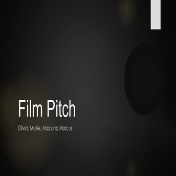 Film pitch | PPT