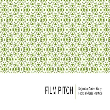 Film genre and poster | PPTX