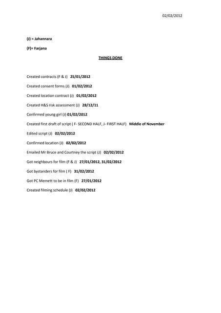 Consent form for young actors | PDF