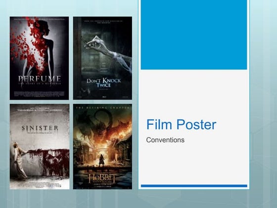 Conventional film poster traits | PPT
