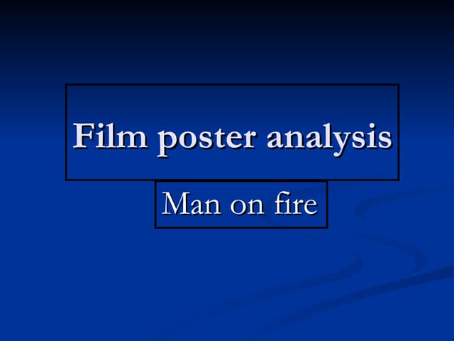 Poltergeist poster | PPTX