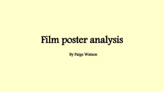 Poster Research | PPT