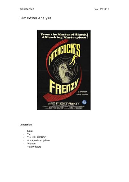Film poster analysis frenzy | PDF