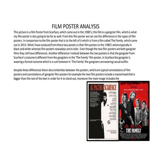 Film poster analysis | DOCX