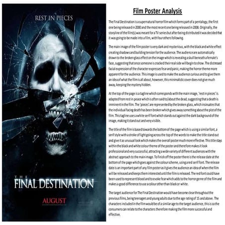 The Final Destination | PPT