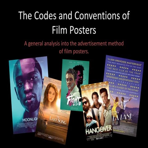 A2 media film poster analysis | PPT