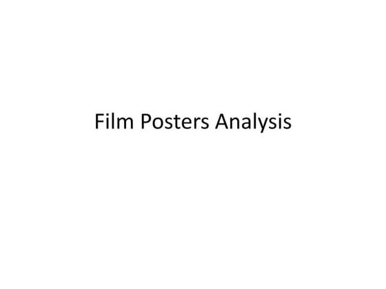 Film Poster Research 1 | PPTX