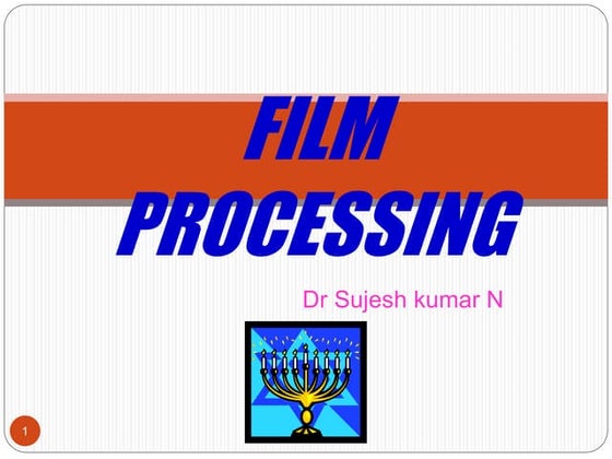 Manual Film Processing.pptx | Photo Editing Software | Computer Software and Applications