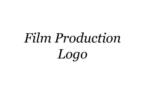 Media production logo | PPT