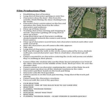 Film production plan | PDF