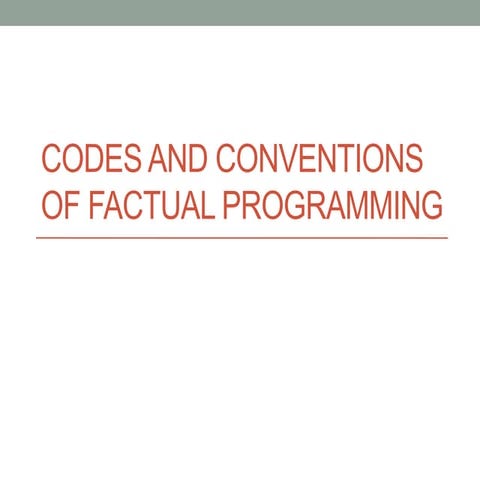 Codes and Conventions of Film Production | PPTX