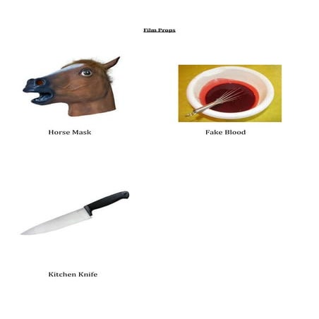 Film props | DOCX