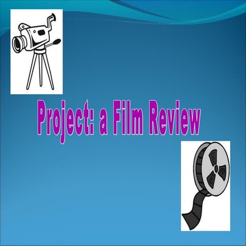 Film review project template | PPT