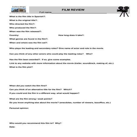 Film review in English | PDF