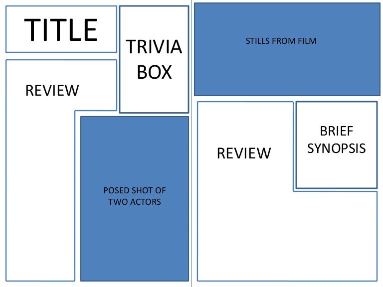 Film Review Layout