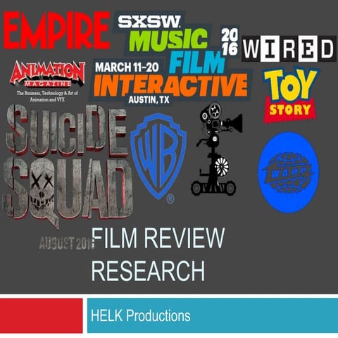 Film review research | PPT
