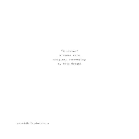 NEA Film Script Draft | PDF