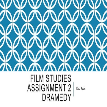 Film studies assignment | PPTX