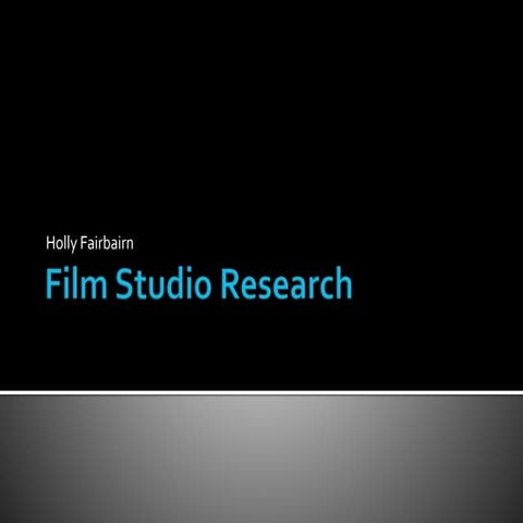 Film industry research | DOC