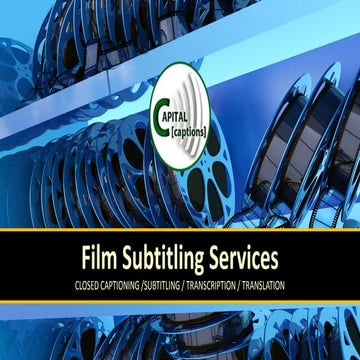 Film subtitling services | PPT