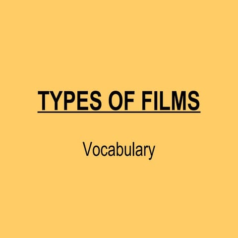 Films vocabulary[1] | PPT