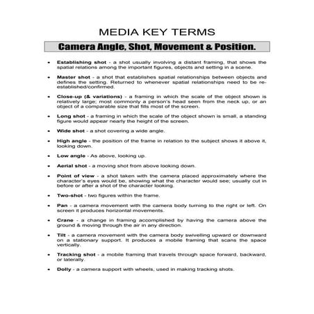 Media glossary | DOC