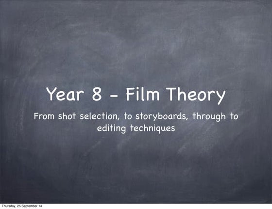 Remember the titans film techniques | PPT