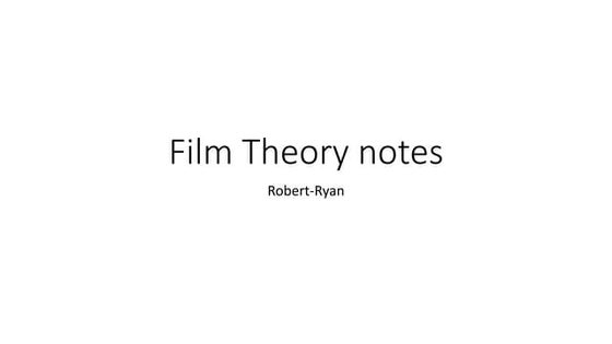 Ferris bueller notes | PDF
