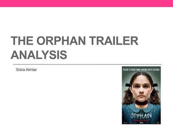 Trailer analysis orphan | DOCX