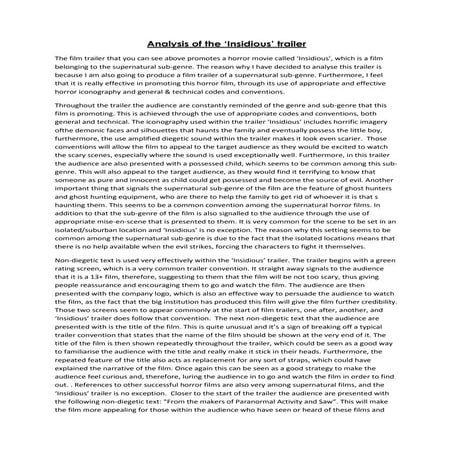 Trailer overview | PPTX