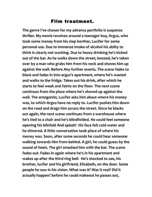 Stalker Scene Synopsis | PDF