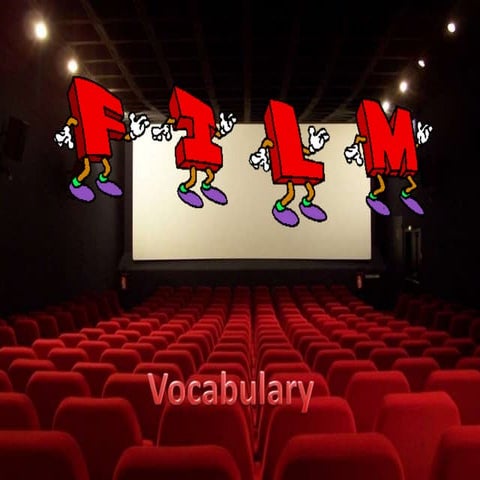 Film vocabulary | PPTX