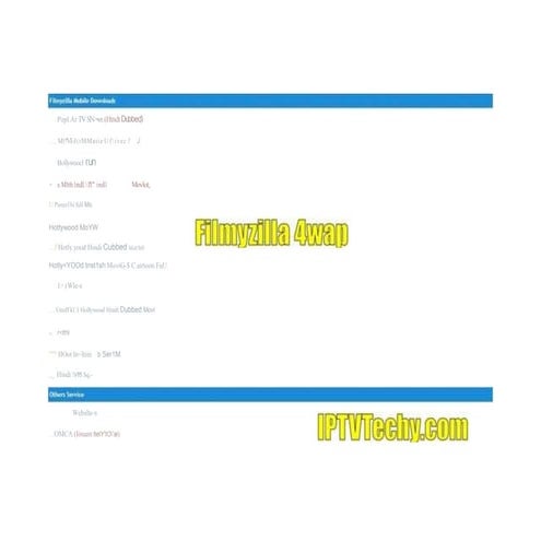 Filmyzilla 4wap - IPTVTechy.ppt