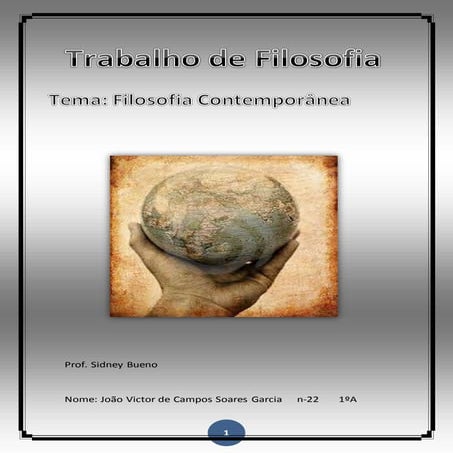 Filosfia contemporânea | DOCX