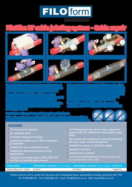 FiloSeal+HD datasheet | PDF