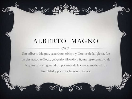 São Alberto Magno | PDF